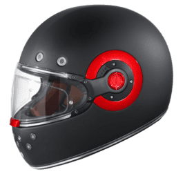 SMK Retro Solid Full Face Motorcycle Helmet | SMK Helmets