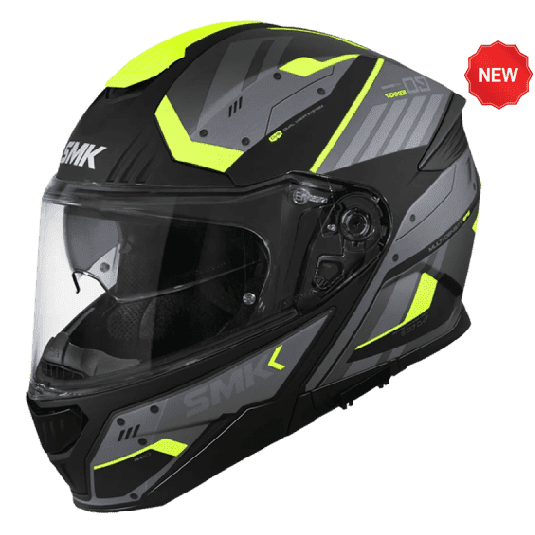 SMK Gullwing Flip-up Helmets with Dynamic Designs