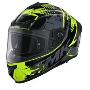 SMK Carbon Nero Full Face Motorcycle Helmet | SMK Helmet