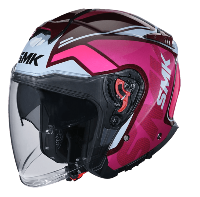SMK GTJ Open Face Helmets with Smart Designs | SMK Helmets