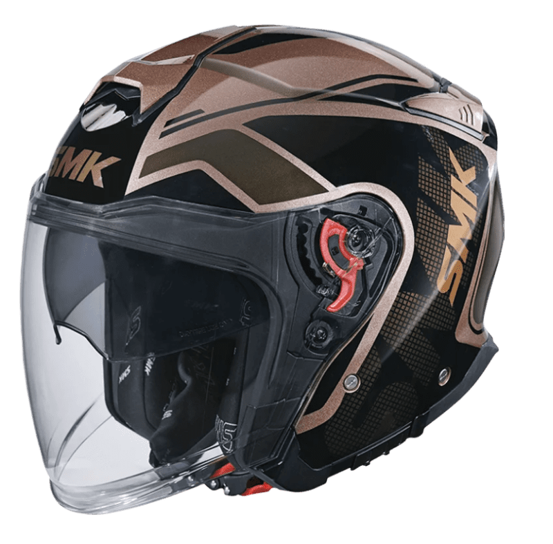 SMK GTJ Solid Open Face Motorcycle Helmet | SMK Helmets