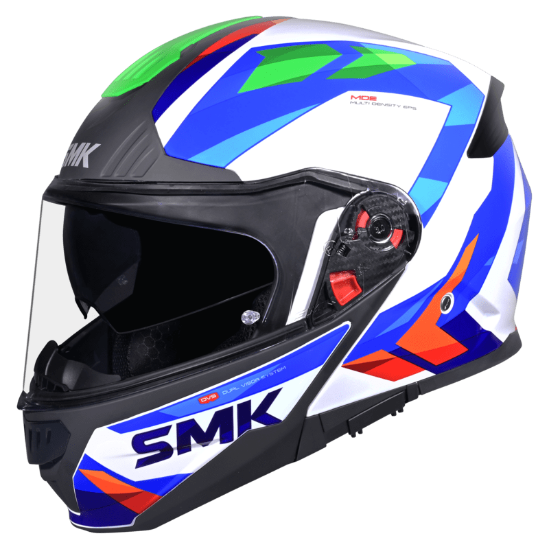 SMK Gullwing Charger Modular Motorcycle Helmet | SMK Helmets