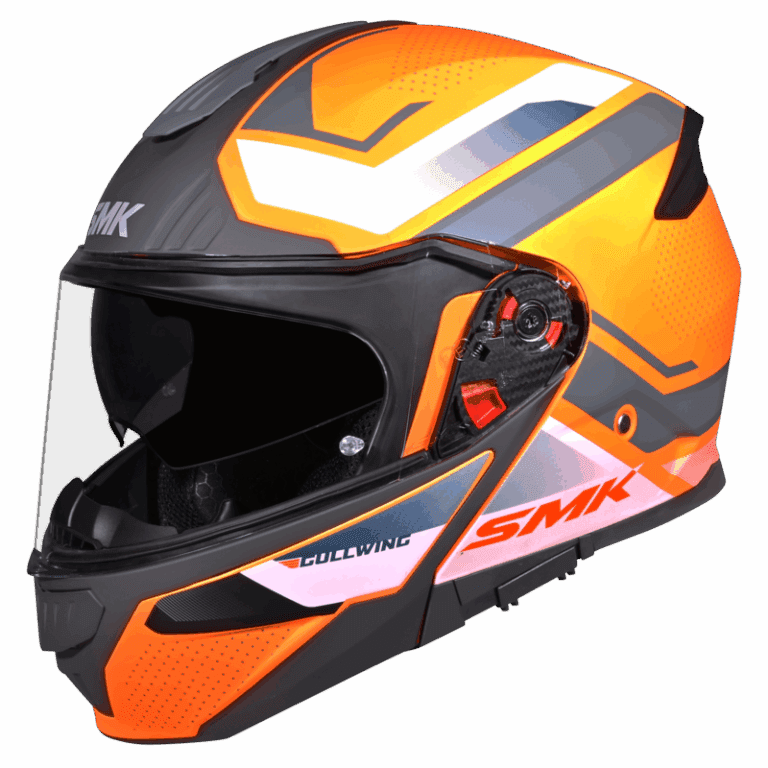 SMK Gullwing Solid Modular Motorcycle Helmet | SMK Helmets