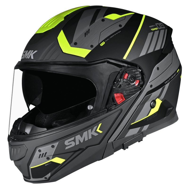 SMK Gullwing Solid Modular Motorcycle Helmet | SMK Helmets